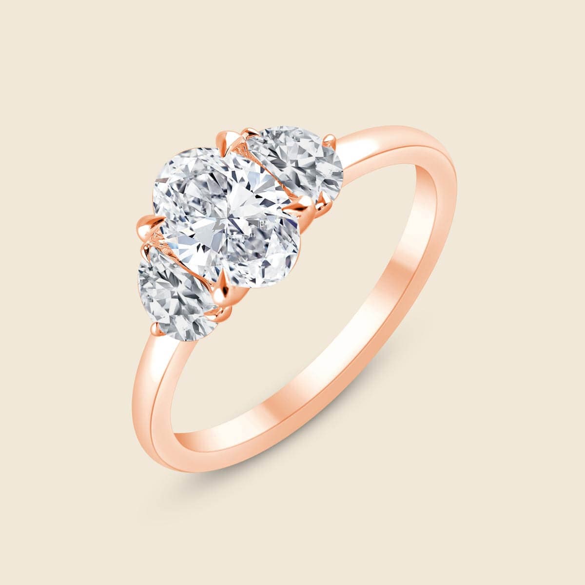 3 oval diamond ring store